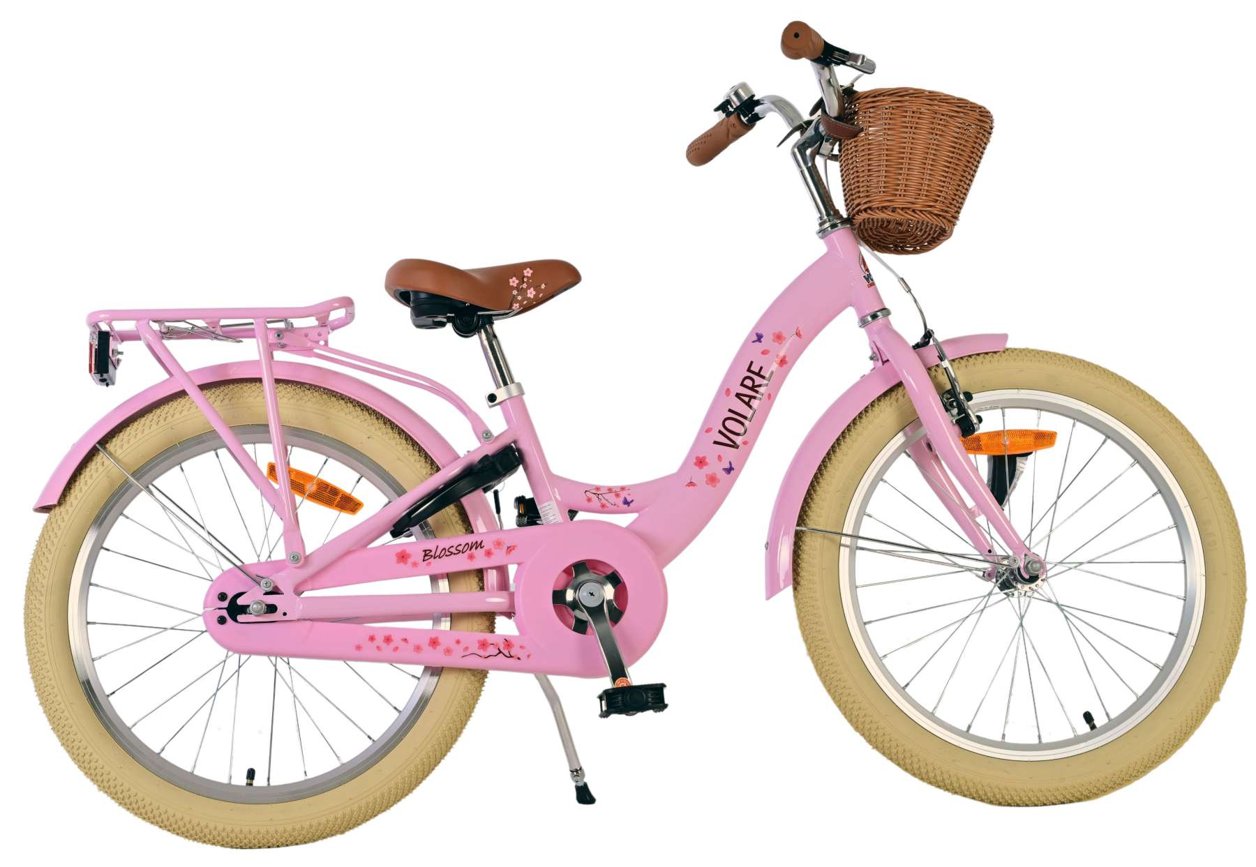 Volare Blossom Children's Bicycle - Girls - 20 inch - Pink