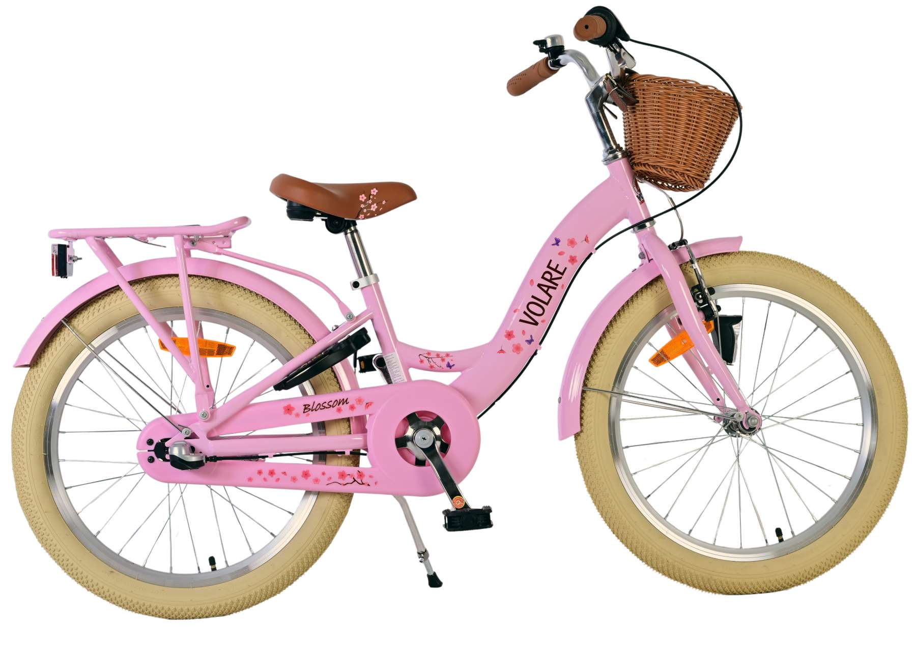 Volare Blossom Children's Bicycle - Girls - 20 inch - Pink - Nexus 3 gears