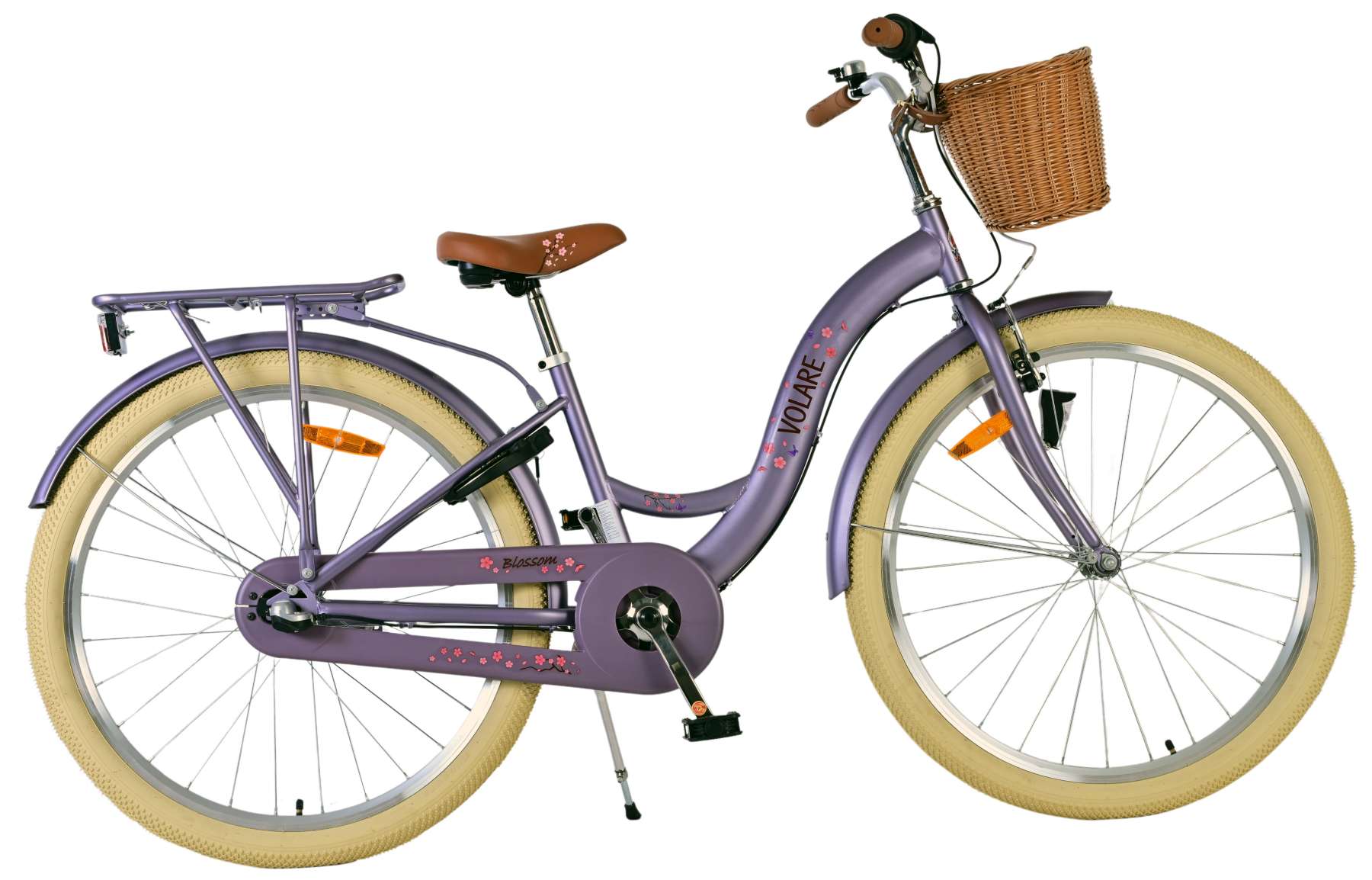 Volare Blossom Children's Bicycle - Girls - 26 inch - Purple - Nexus 3 ...