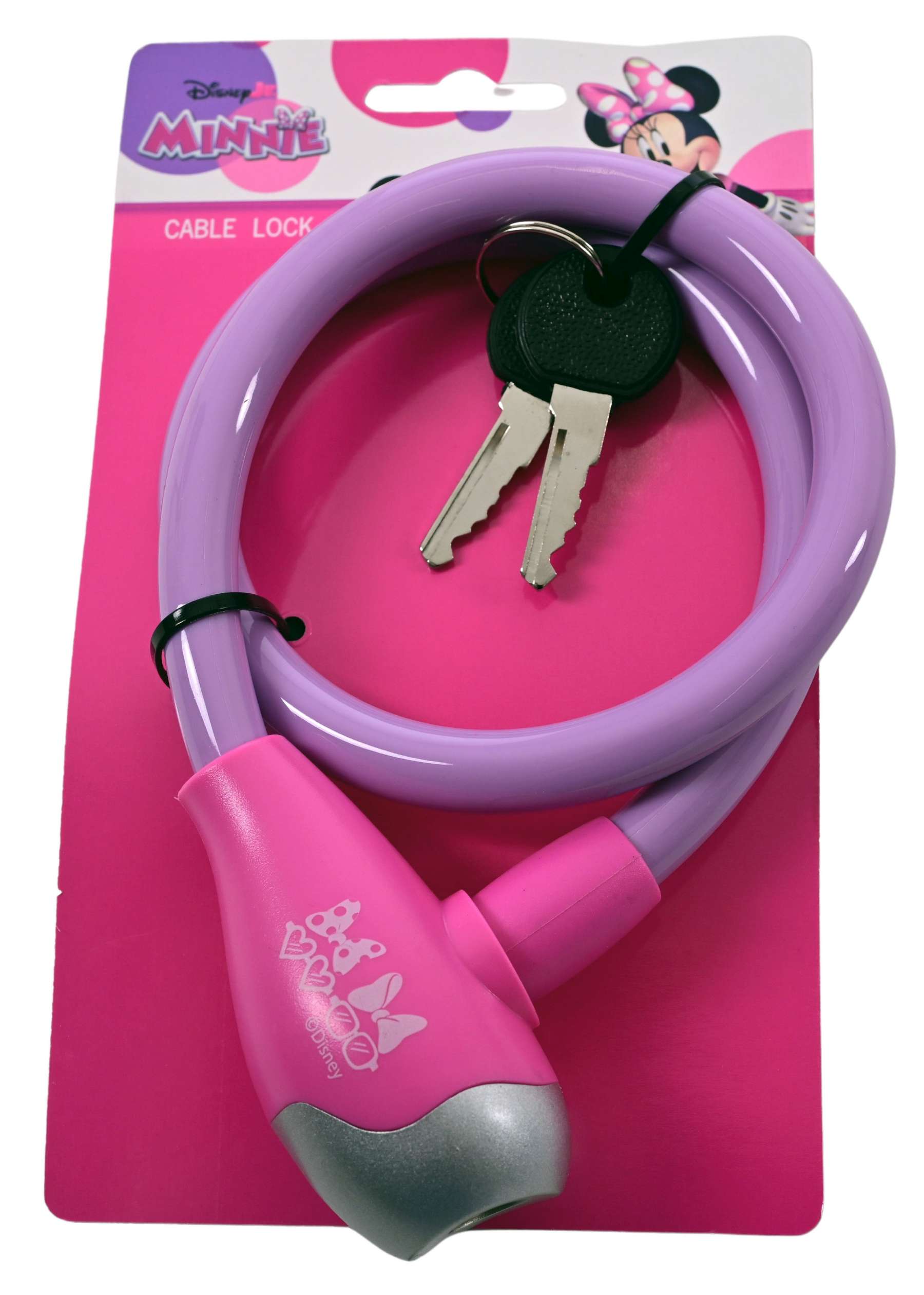 Disney Minnie - Cable Lock - Pink