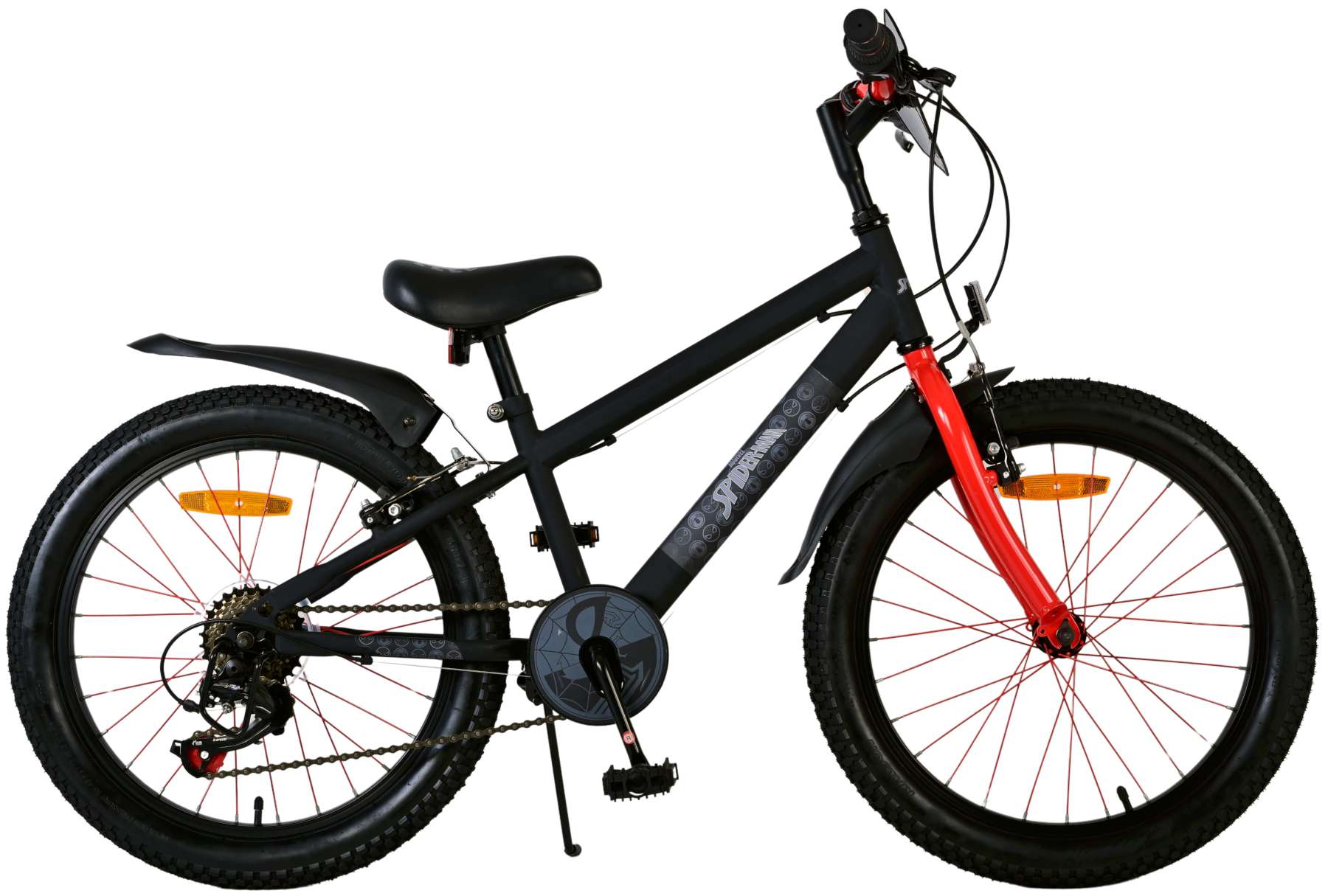 Spider-Man - Children's Bicycle - Boys - 20 inch - Matt Black - 2 Hand ...