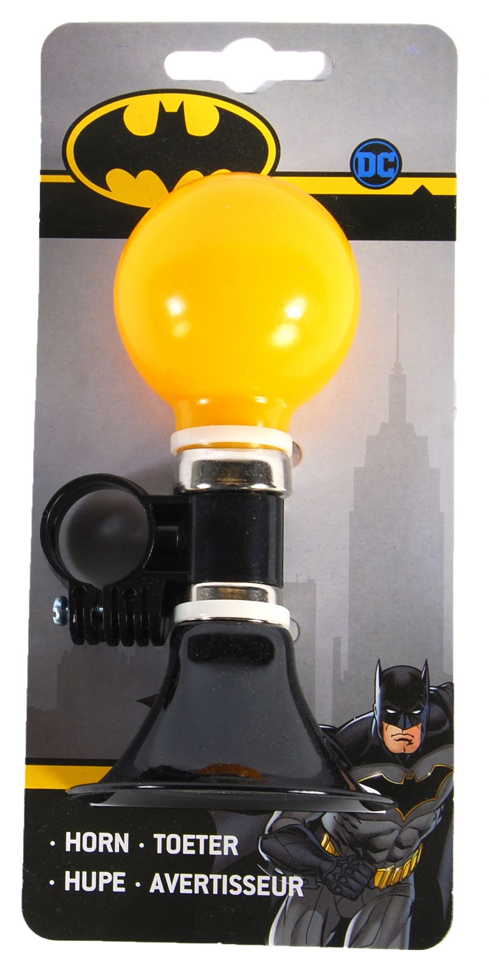 Batman Bicycle Horn - Boys - Black Yellow