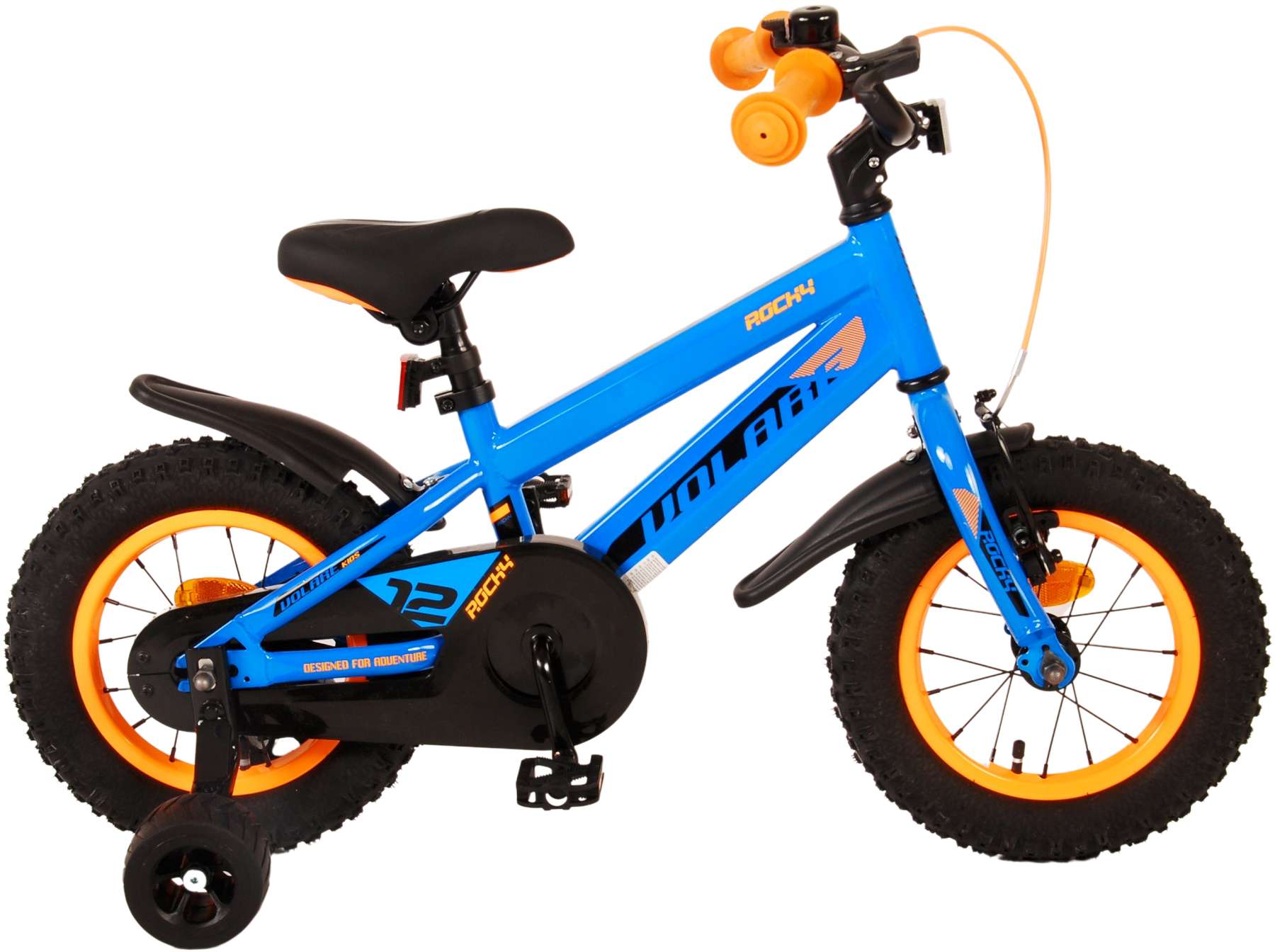 Volare Rocky Children's Bicycle - Boys - 12 inch - Blue