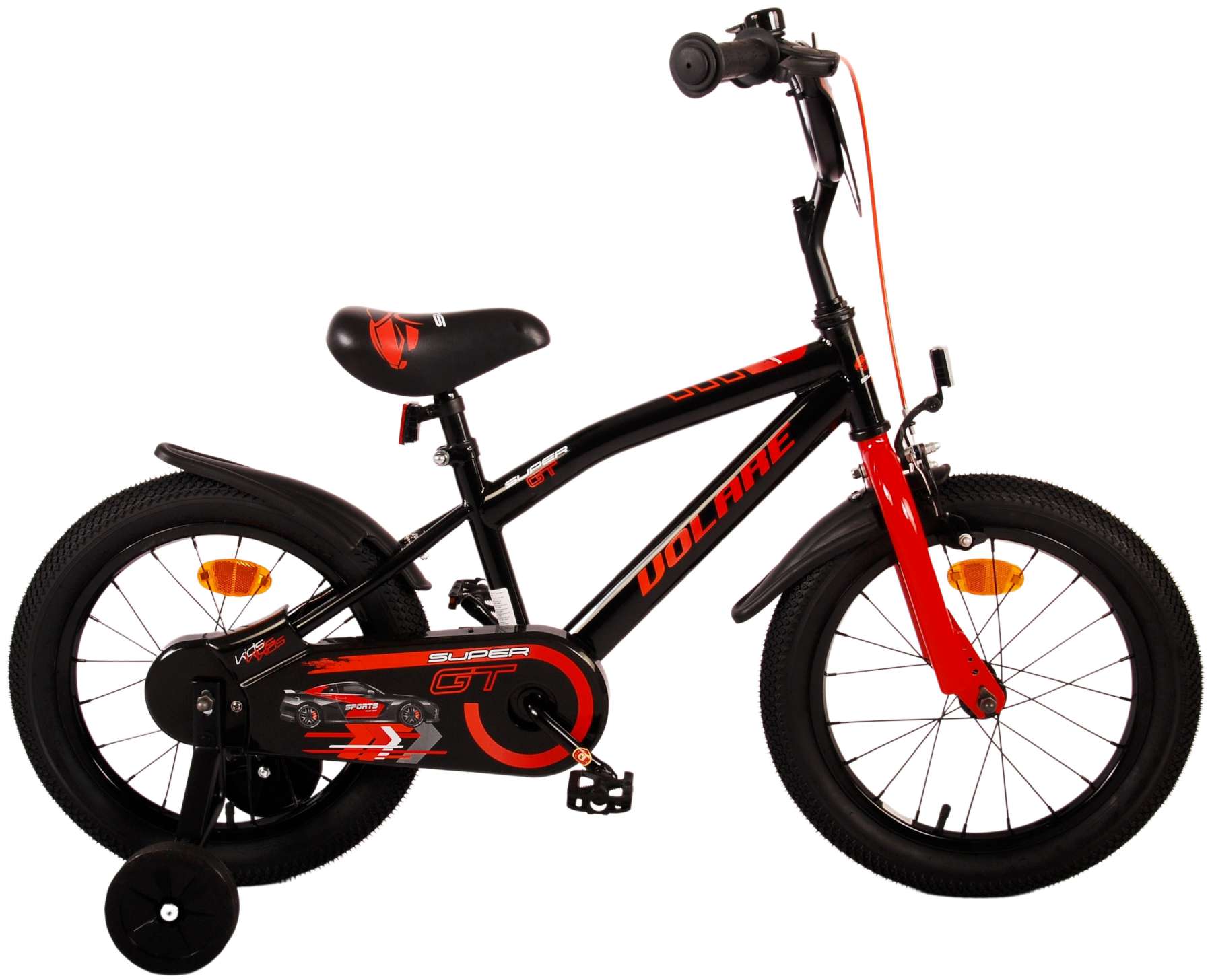 Volare Super GT Children's Bicycle - Boys - 16 inch - Red