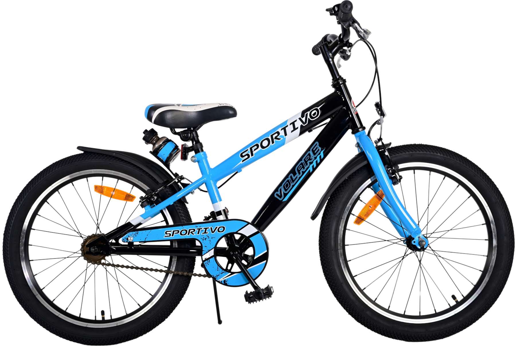 Volare Sportivo Children's Bicycle - Boys - 20 inch - Blue - Two hand brakes