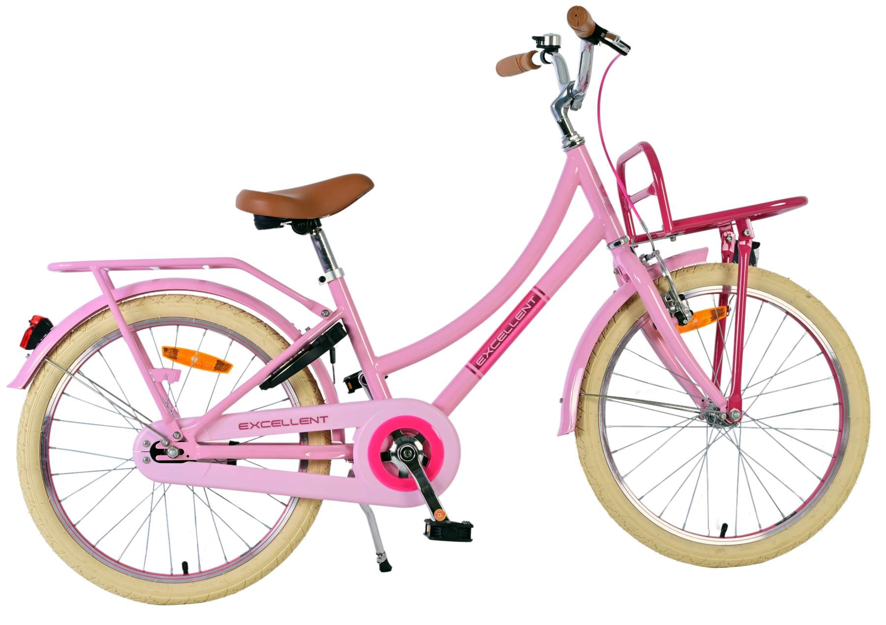 Volare Excellent Children's Bicycle - Girls - 20 inch - Pink