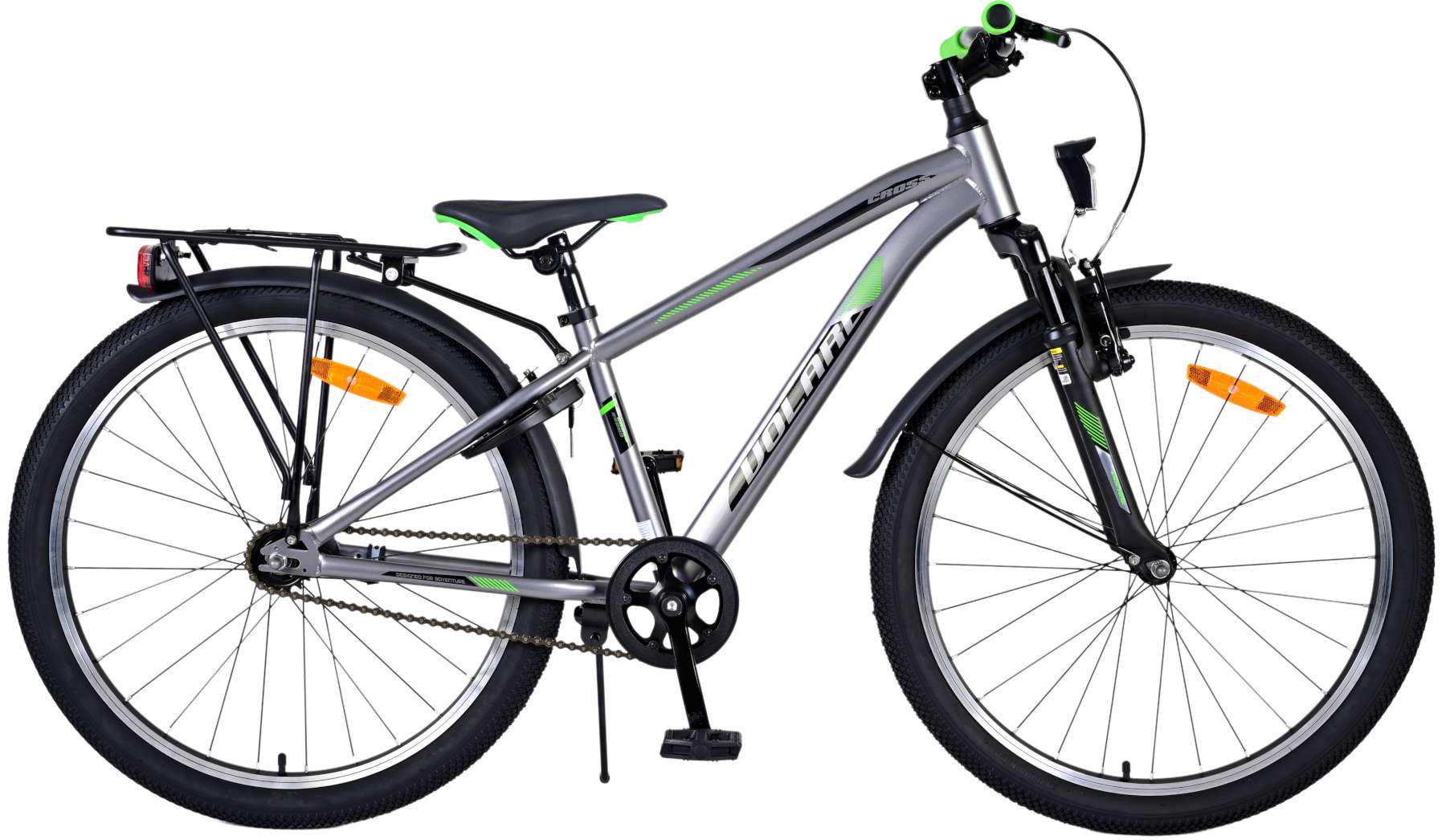 Volare Cross Children's Bicycle - Boys - 24 inch - Dark Grey