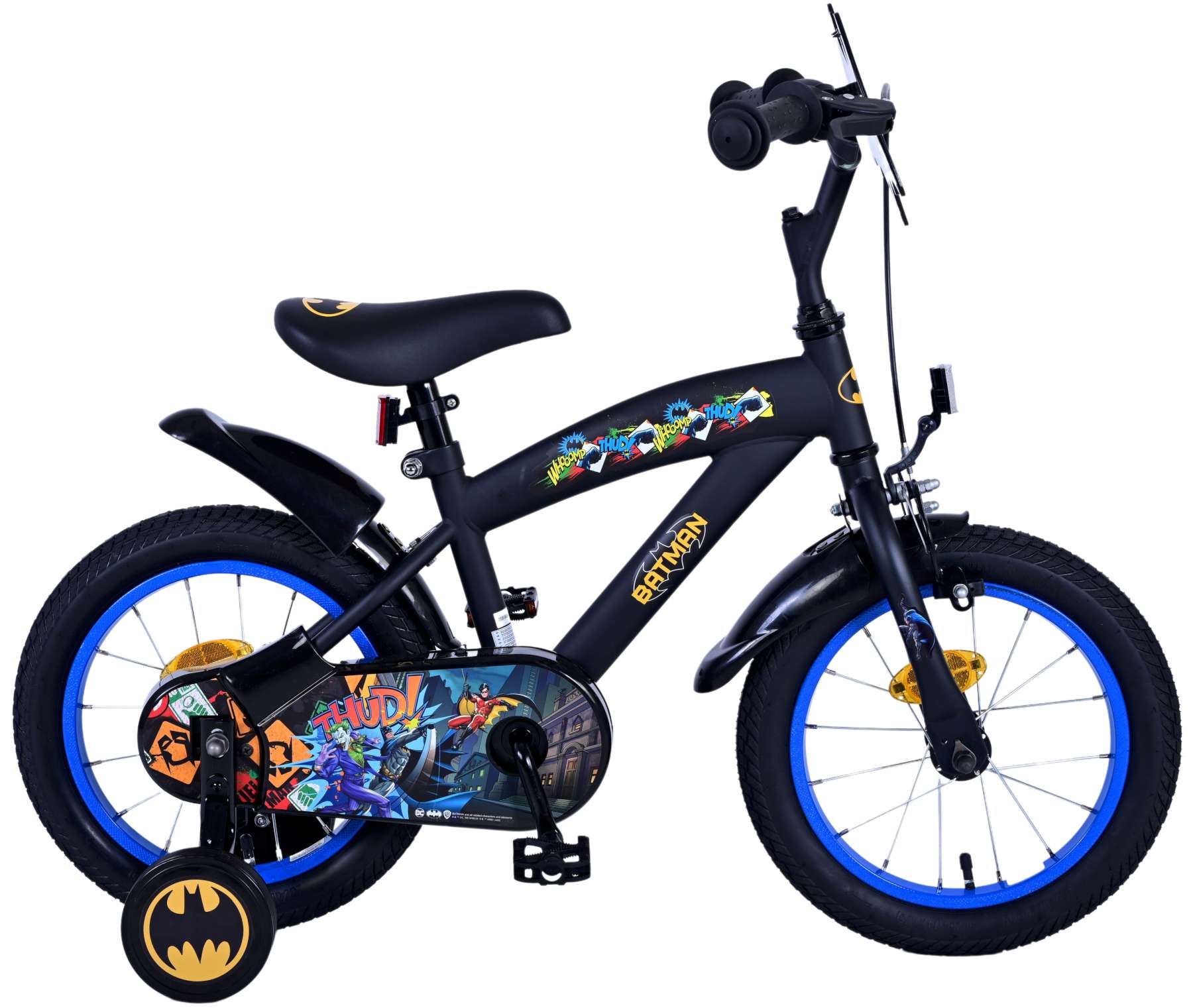 Batman Children's Bicycle - Boys - 14 inch - Black
