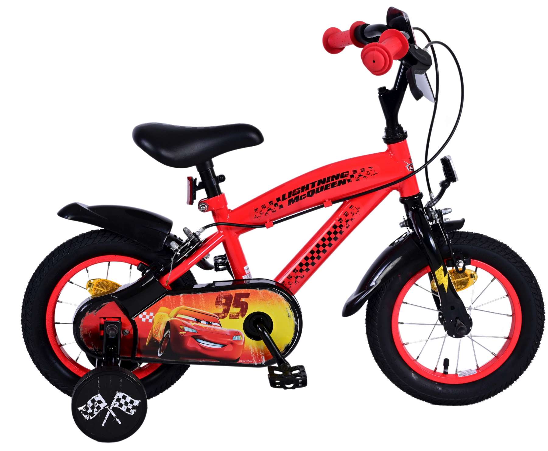 Disney Cars Children's Bicycle - Boys - 12 inch - 2 hand brakes