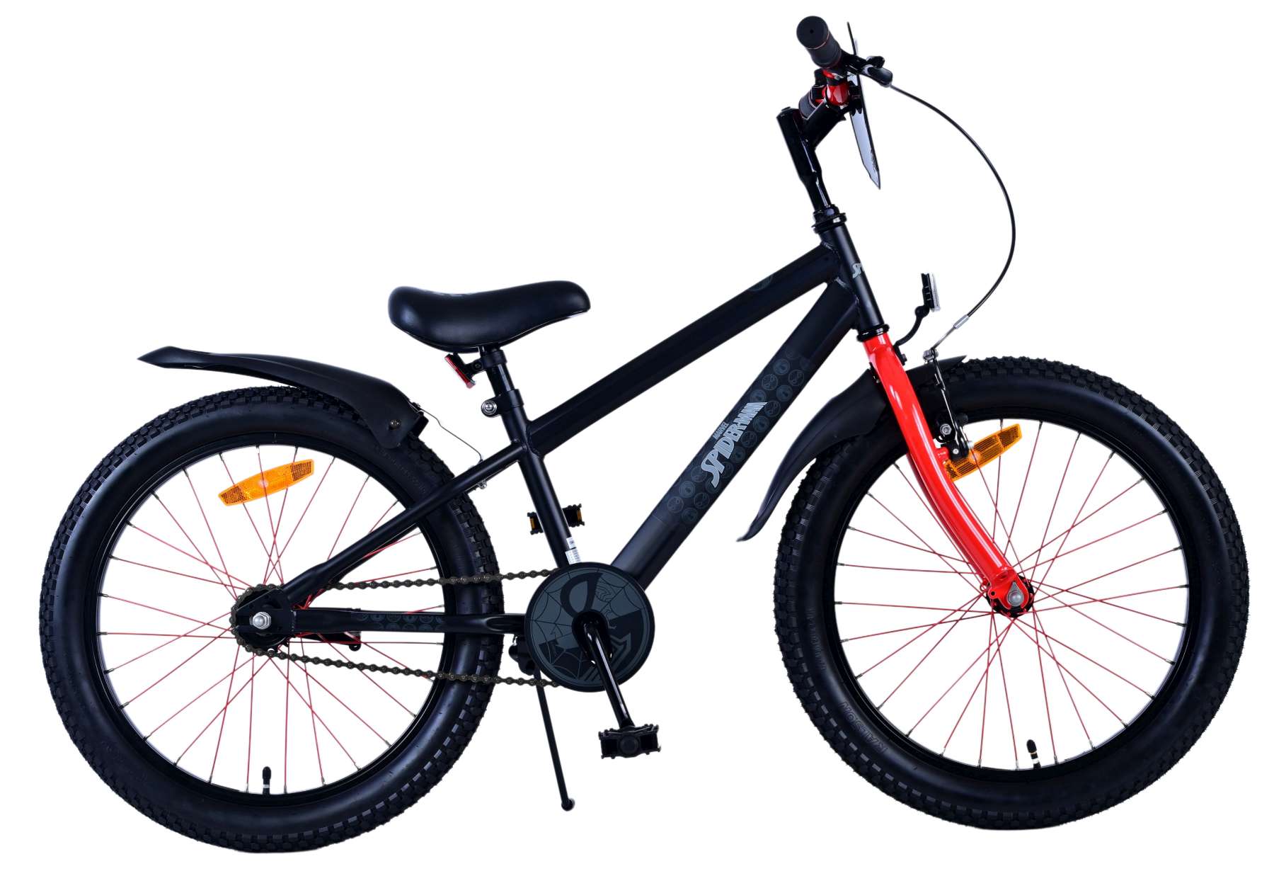 Spider-Man - Children's bicycle - Boys - 20 inch - Matte Black