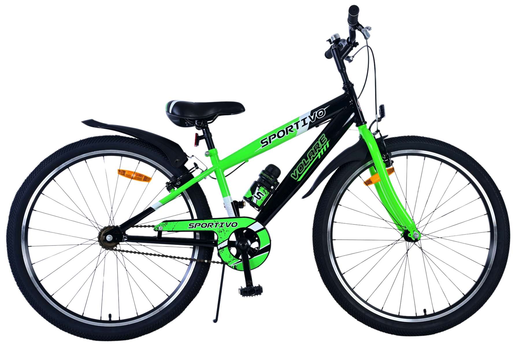 Volare Sportivo Children's Bicycle - Boys - 26 inch - Green - Two Hand ...