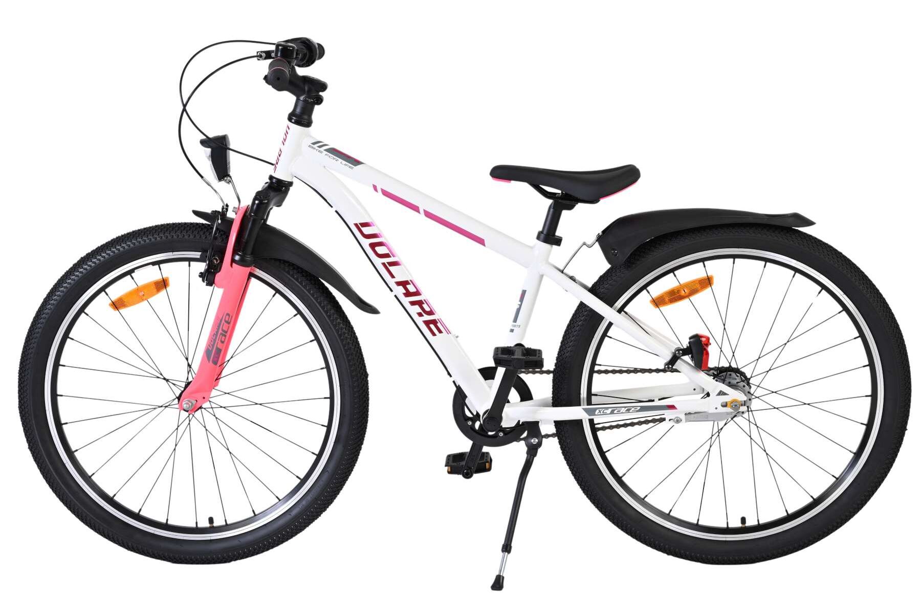 Volare XC Race Kinderfahrrad - 24 Zoll - Nexus 3 - Weiß/Pink